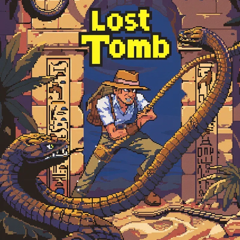 Pixel Art Game Covers 8-bit Midjourney Prompt | PromptBase