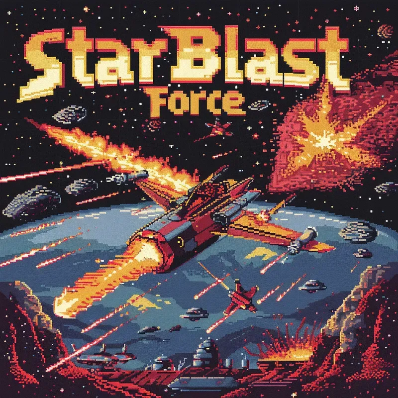 Pixel Art Game Covers 8-bit Midjourney Prompt | PromptBase