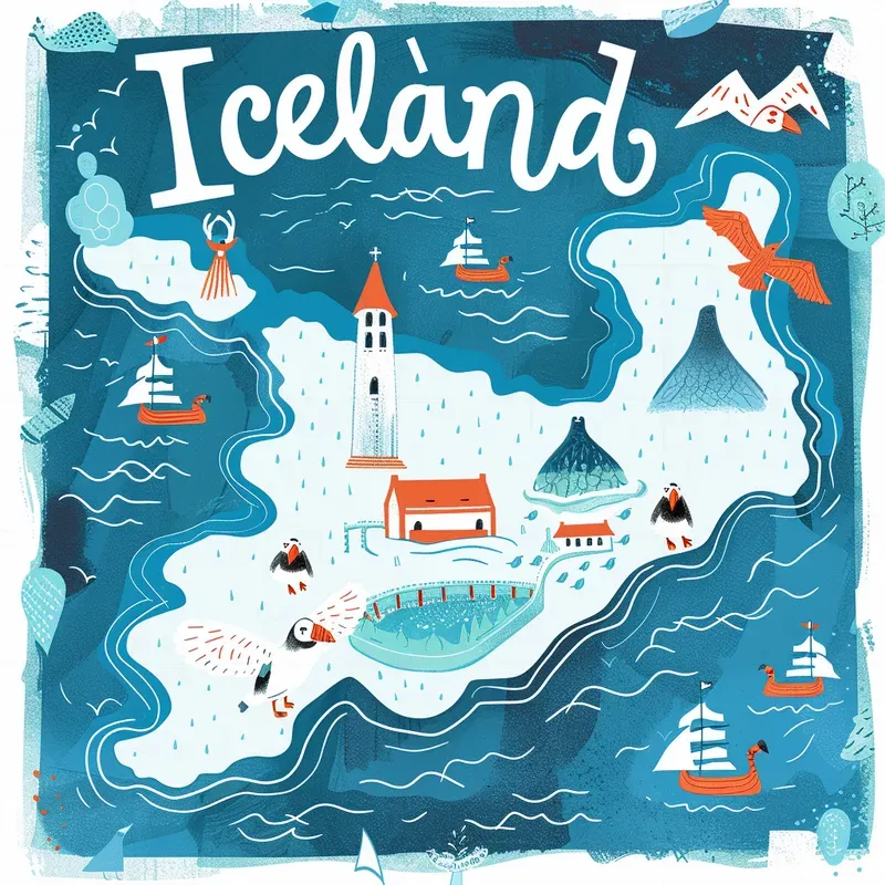 Fun Travel Maps Of Any Country Midjourney Prompt | PromptBase