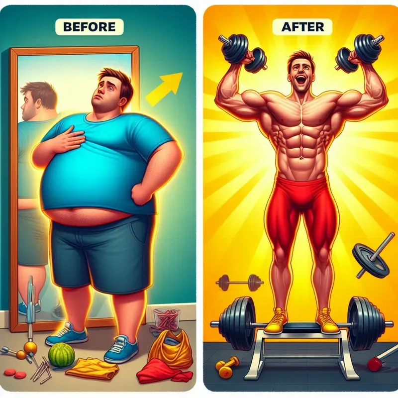 YouTube Before And After Thumbnails DALL·E Prompt | PromptBase