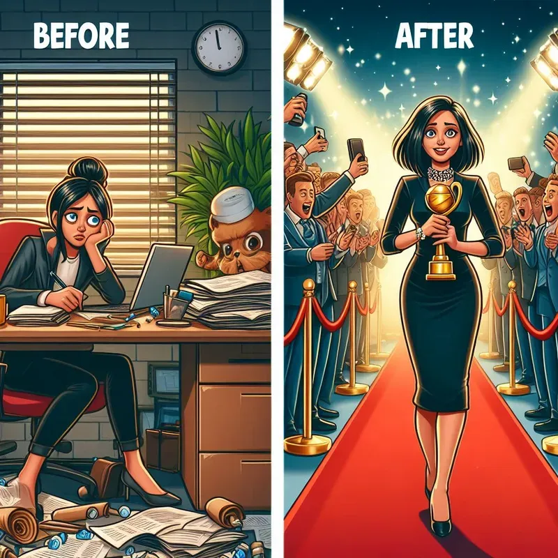 YouTube Before And After Thumbnails DALL·E Prompt | PromptBase