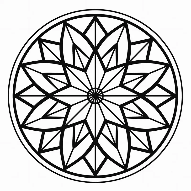 Simple Mandala Coloring Designs Mandala Art Book For Kids | Cute
