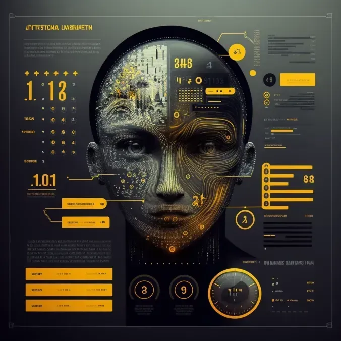 Cyber Ai Interface Web Layouts Midjourney Prompt | PromptBase