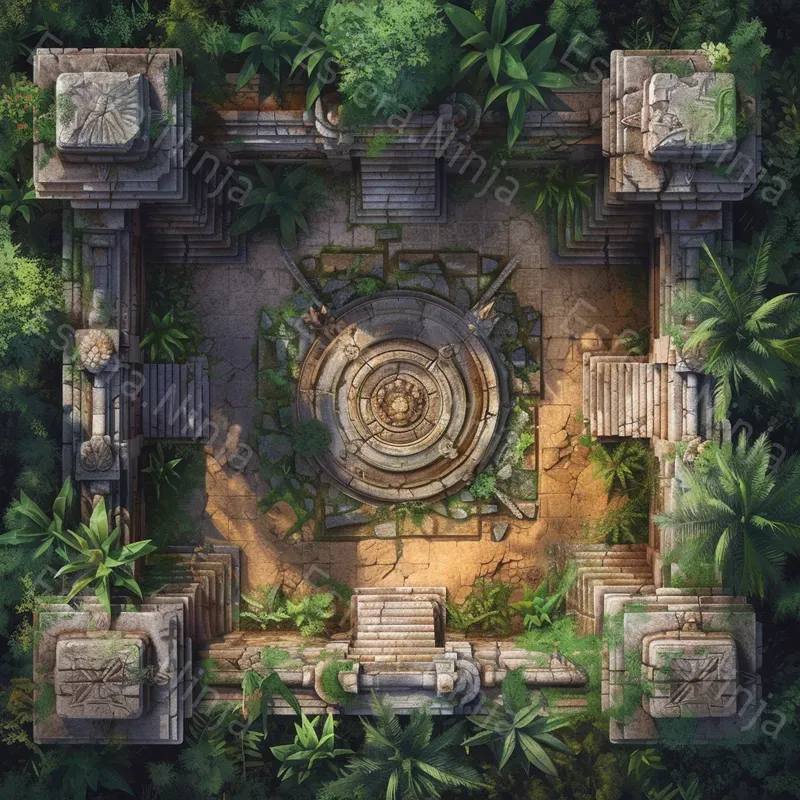 Tabletop RPG Role Maps Midjourney Prompt | PromptBase