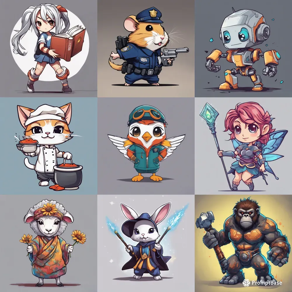 Illustrations For Books And Cartoons Stable Diffusion Prompt | PromptBase