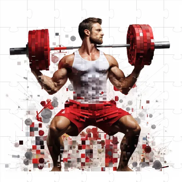 Stunning Pixel Particle Graphics Characters Midjourney Prompt | PromptBase