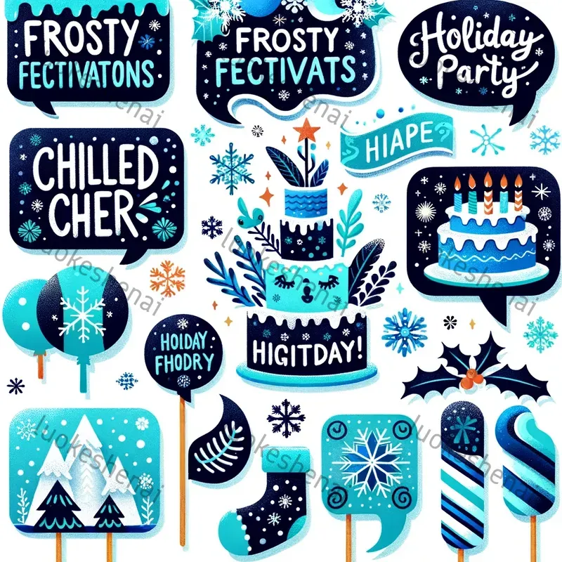 Colorful Fun Photo Booth Prop Art DALL·E Prompt | PromptBase