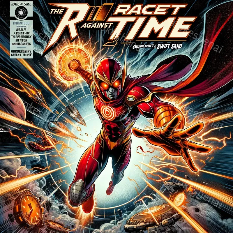 Color Vibrant Heroes Comic Book Covers DALL·E Prompt | PromptBase