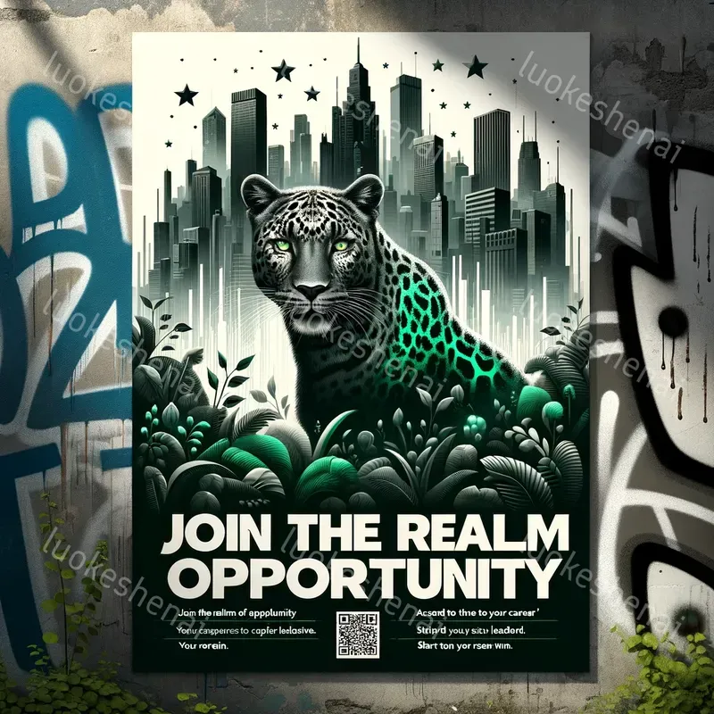 Impact Creative Job Ad Poster Art DALL·E Prompt | PromptBase