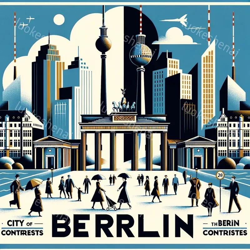World City Art Style Travel Posters DALL·E Prompt | PromptBase