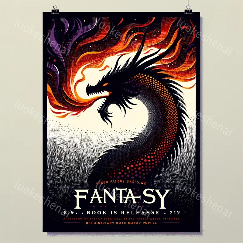 Halftone Silhouette Featured Posters DALL·E Prompt | PromptBase