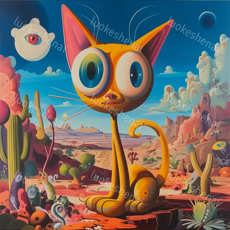 Giant Creatures Grotesque Style Art Midjourney Prompt | PromptBase