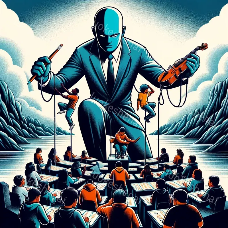 Visual Metaphor Poster Illustration Art DALL·E Prompt | PromptBase