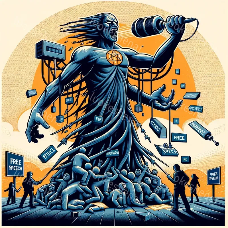 Visual Metaphor Poster Illustration Art DALL·E Prompt | PromptBase