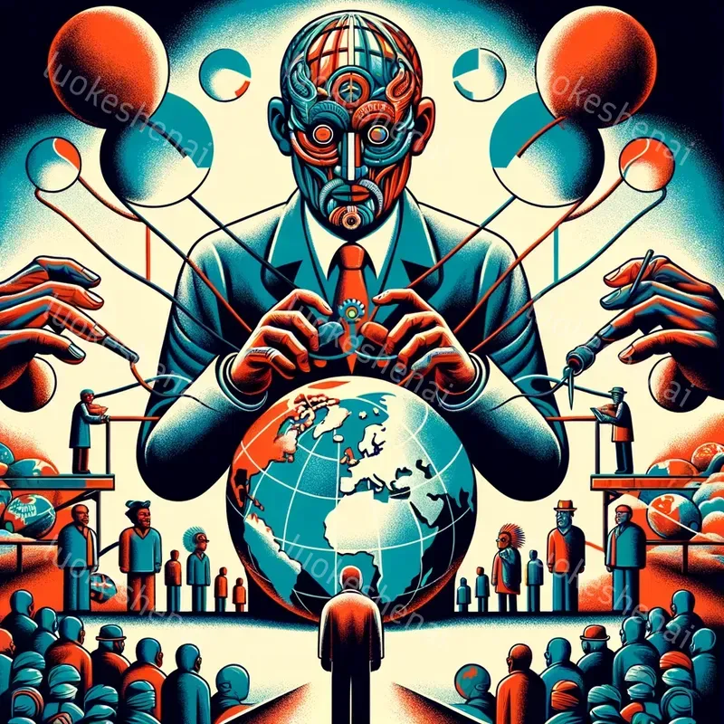 Visual Metaphor Poster Illustration Art DALL·E Prompt | PromptBase