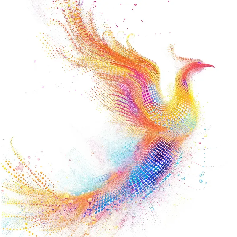 Minimalist Abstract Bitmap Art Midjourney Prompt | PromptBase