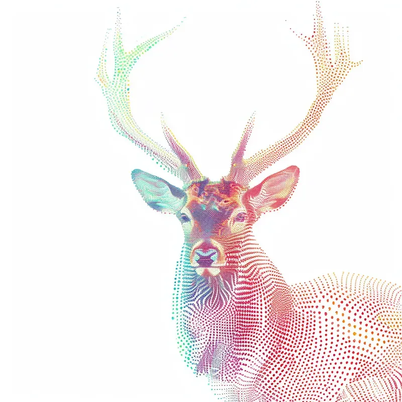 Minimalist Abstract Bitmap Art Midjourney Prompt | PromptBase