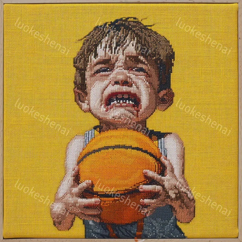 Cross Stitch Injury Grotesque Cartoons Midjourney Prompt | PromptBase