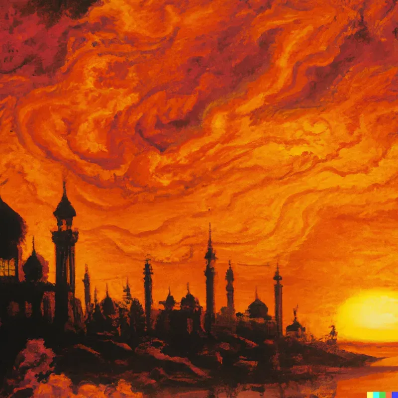 Islamic Style Art DALL·E Prompt | PromptBase