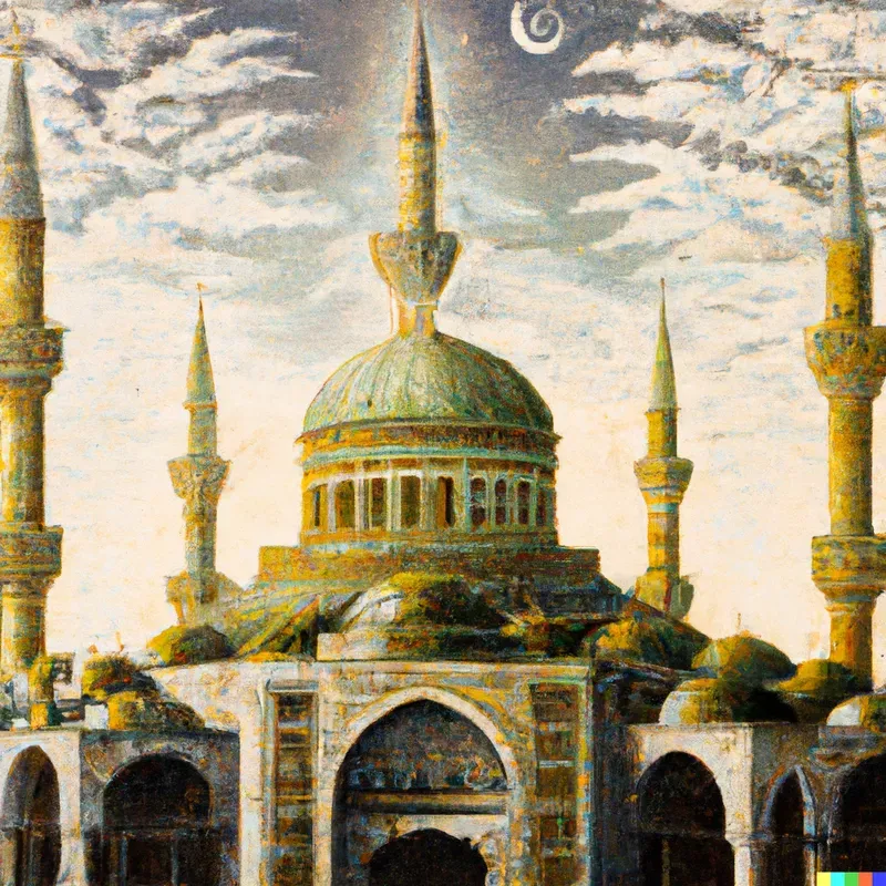 Islamic Style Art DALL·E Prompt | PromptBase