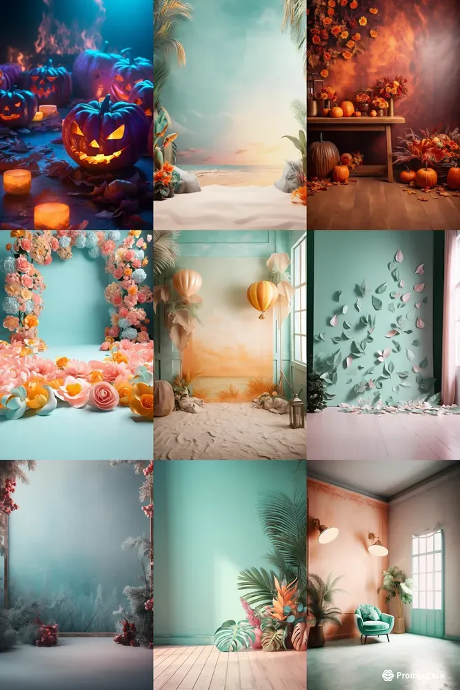 Themed Stock Image Backdrops Midjourney Prompt | PromptBase