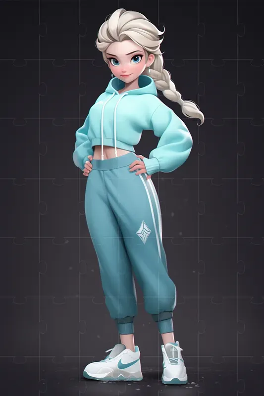 Elsa Princess Outfits Midjourney Prompt | PromptBase