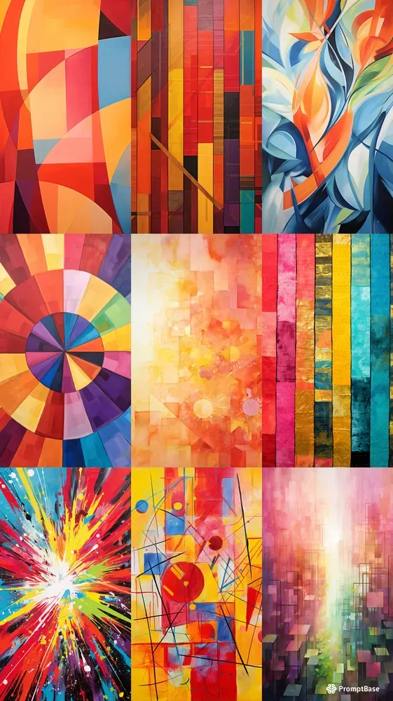 Abstract Shimmering Shine Art Midjourney Prompt | PromptBase