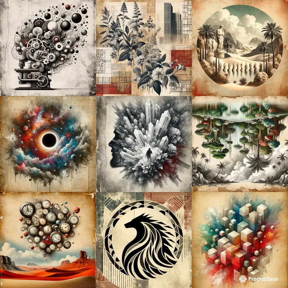 Eclectic Vision Album Covers DALL·E Prompt | PromptBase