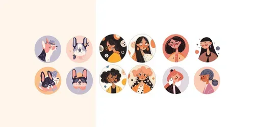 Classy Profile Icons Midjourney Prompt | PromptBase