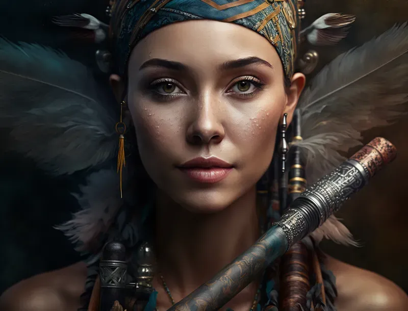 Realistic Fantasy Character Portraits Midjourney Prompt | PromptBase