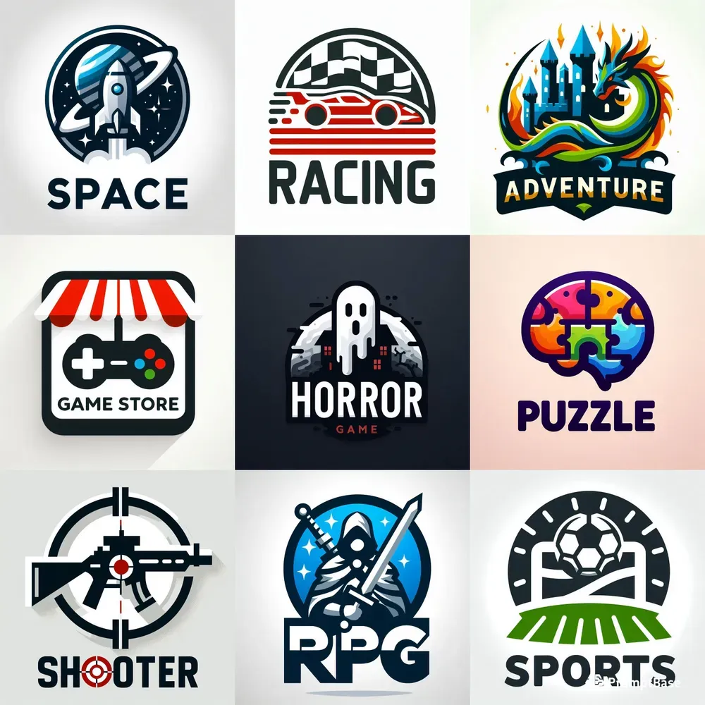 Game Master Icons And Logo DALL·E Prompt | PromptBase