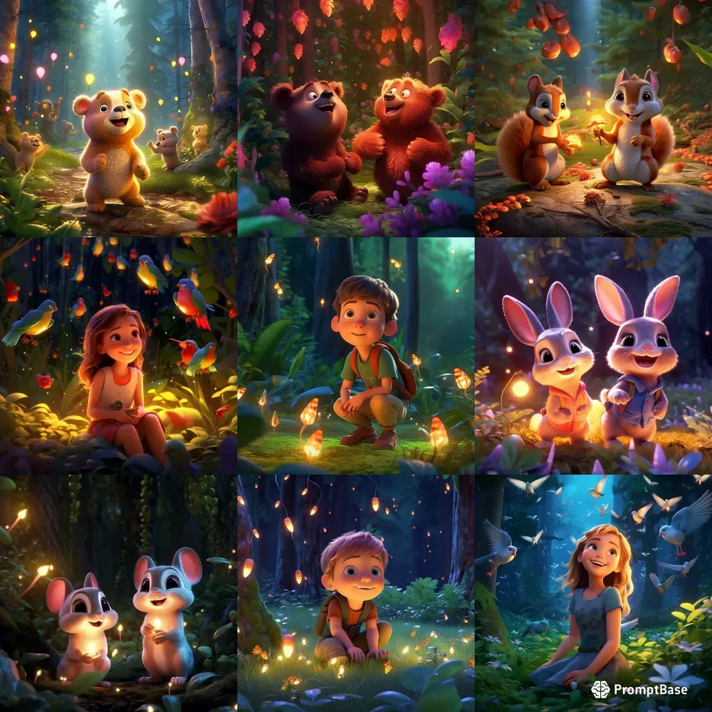 Pixar Illustrations V2 Midjourney Prompt | PromptBase