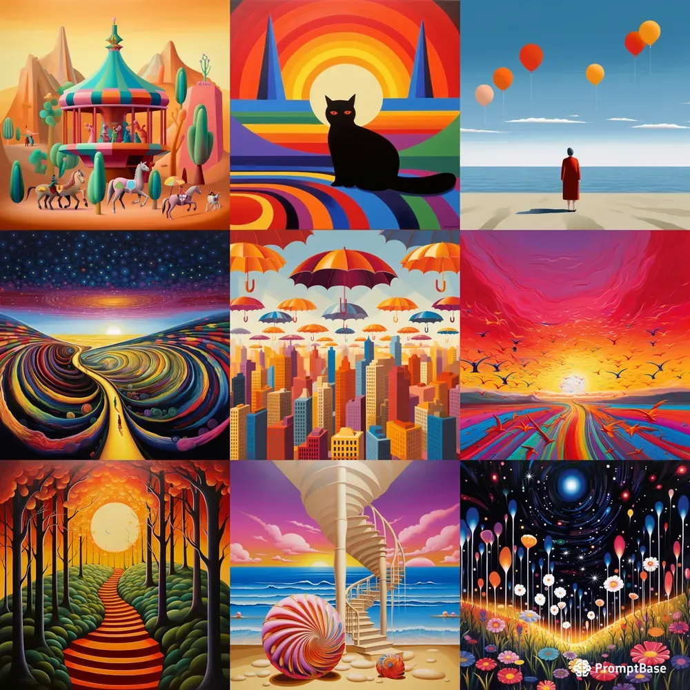 Gorgeous Figurative Simplistic Paintings Midjourney Prompt | PromptBase