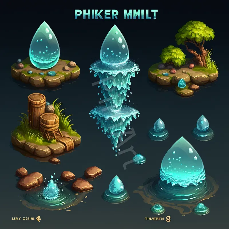 2D Game Spirtes Midjourney Prompt | PromptBase