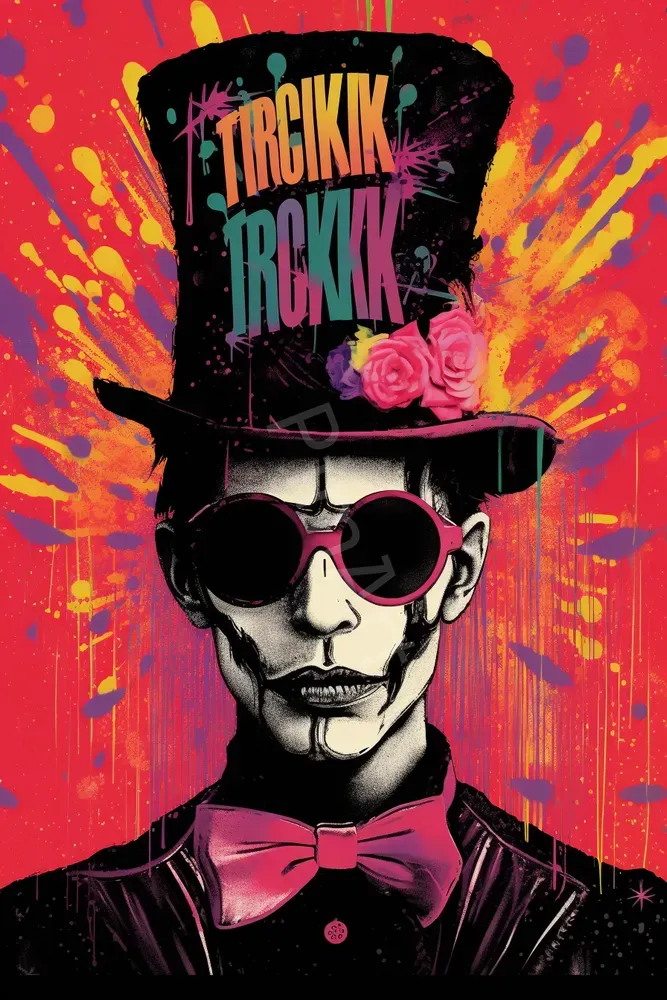 Punk Style Poster Designs Midjourney Prompt | PromptBase