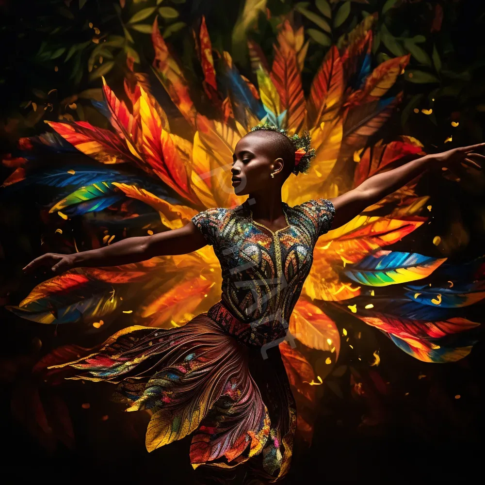 Elemental Dance Art Midjourney Prompt | PromptBase