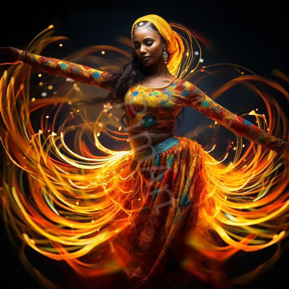 Elemental Dance Art Midjourney Prompt | PromptBase