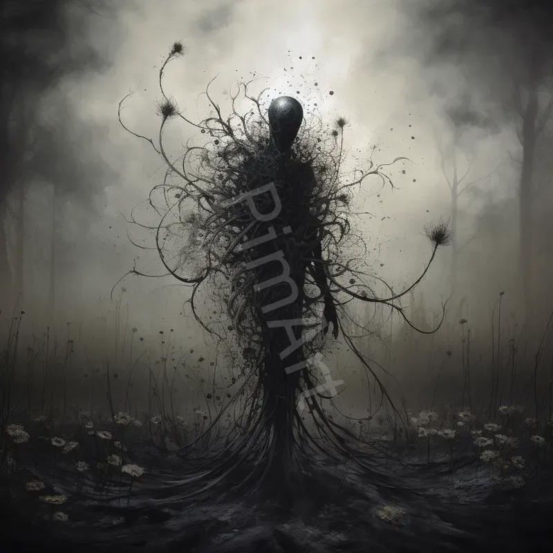 Haunting Surreal Horror Art Midjourney Prompt | PromptBase