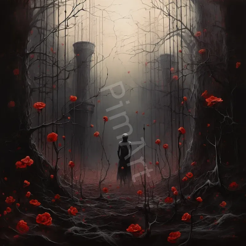 Haunting Surreal Horror Art Midjourney Prompt | PromptBase