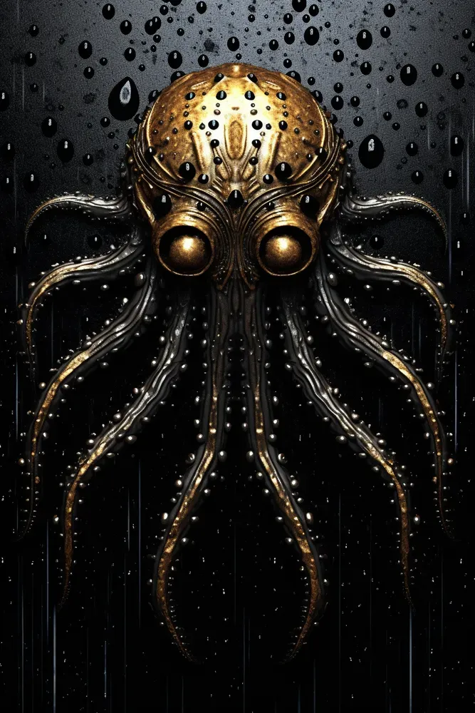 Alien Liquid Portraits Midjourney Prompt | PromptBase