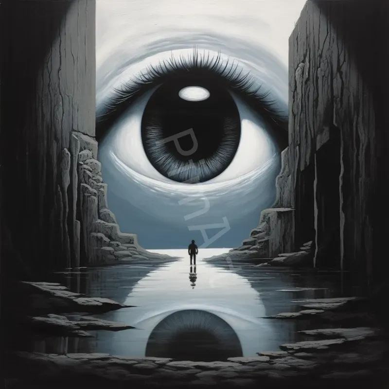 Surreal Dark Art Midjourney Prompt | PromptBase