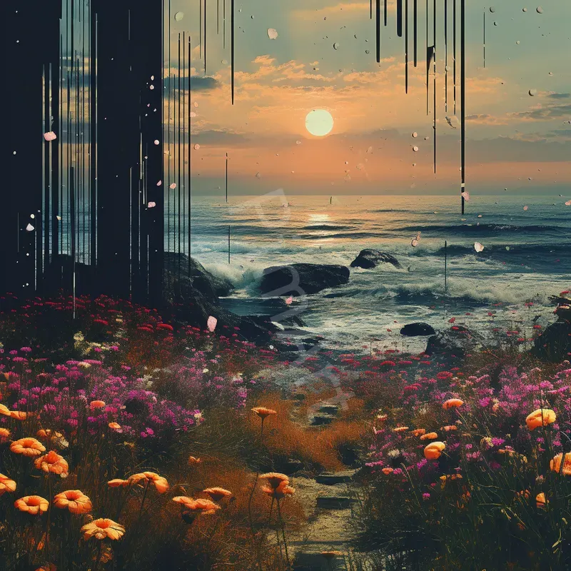 Chaotic Nature Art Midjourney Prompt | PromptBase