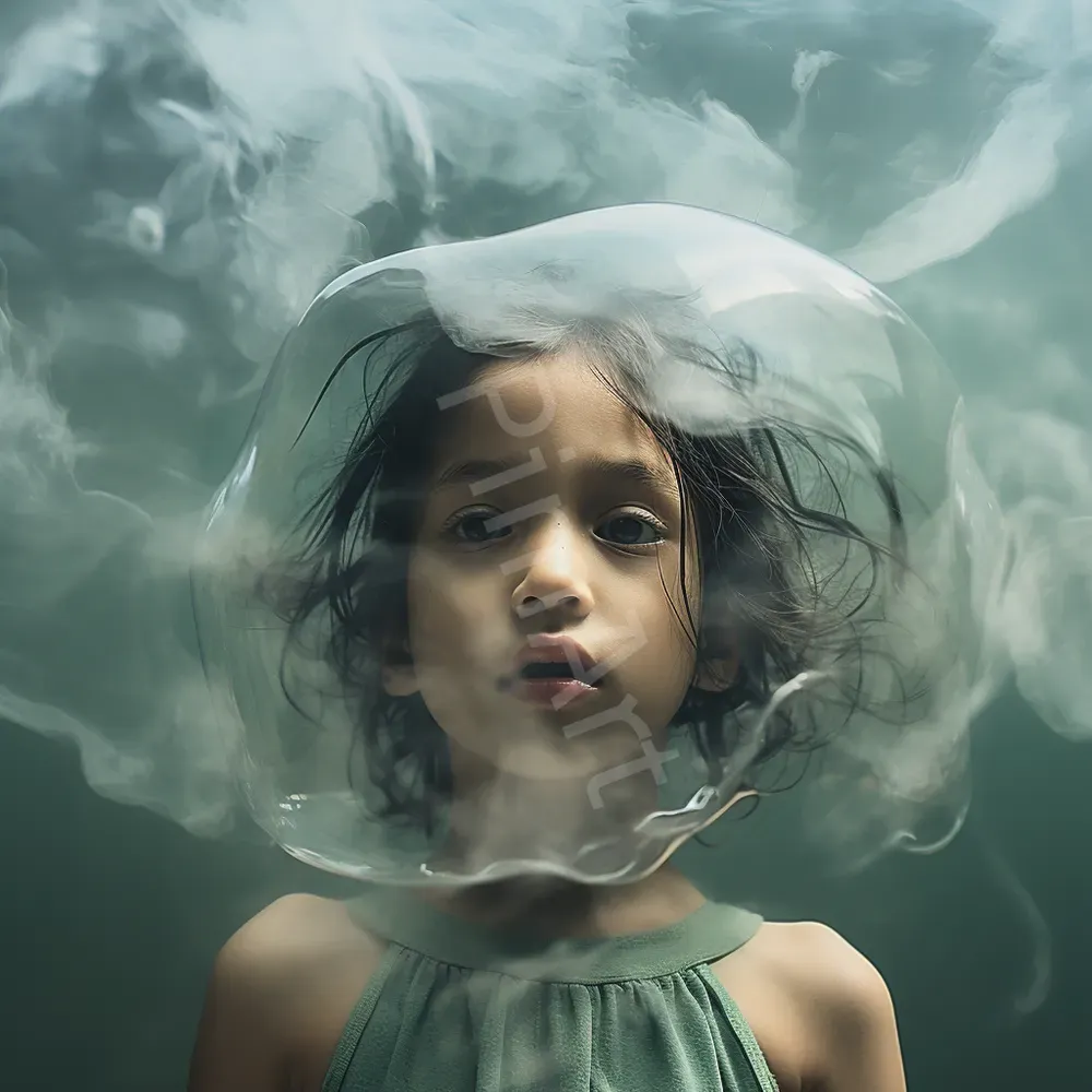 Abstract Portrait Photography Midjourney Prompt | PromptBase