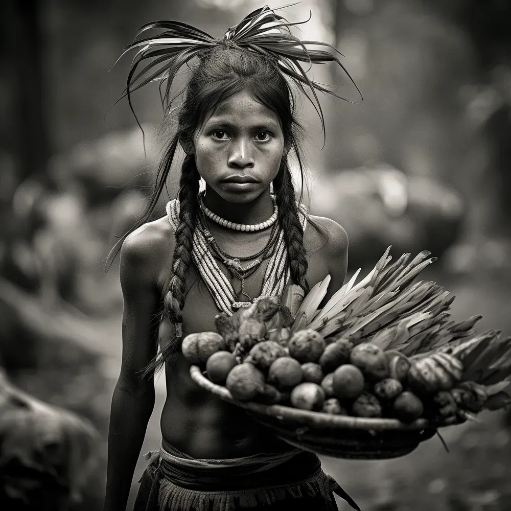 Professional Tribe Photographs Midjourney Prompt | PromptBase