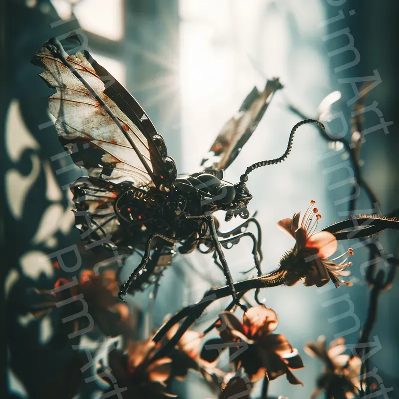 Mechanical Creature Photos Midjourney Prompt | PromptBase