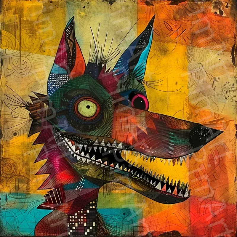 Abstract Creepy And Eery Artworks Midjourney Prompt | PromptBase