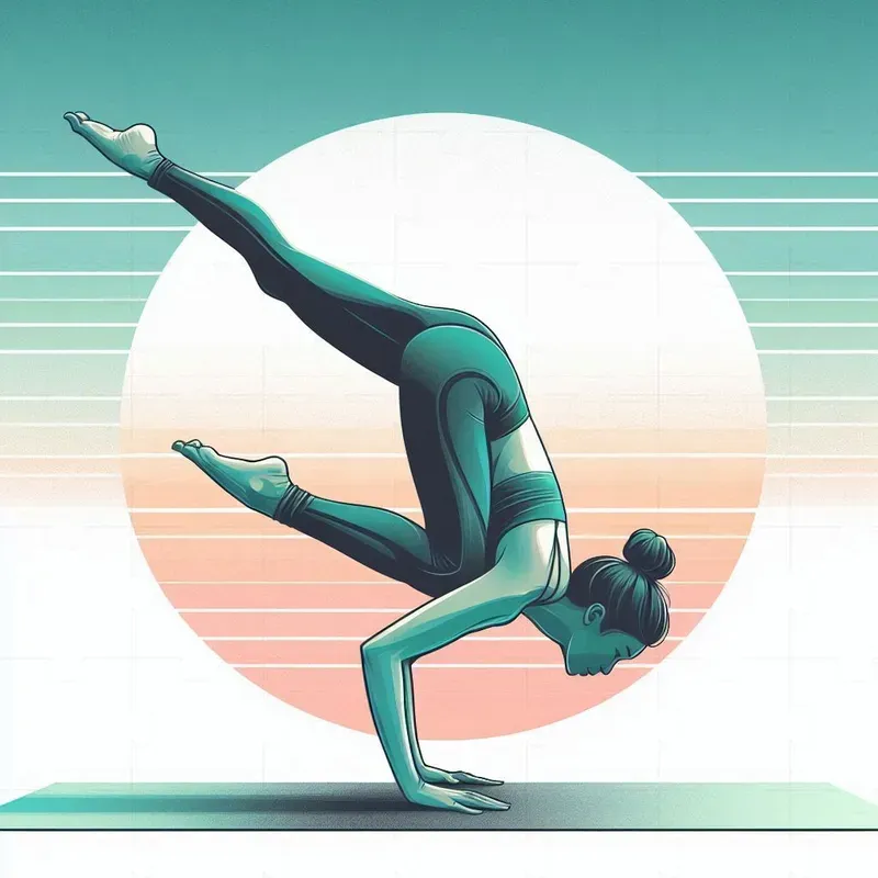 Dynamic Yoga Pose Illustrations DALL·E Prompt | PromptBase