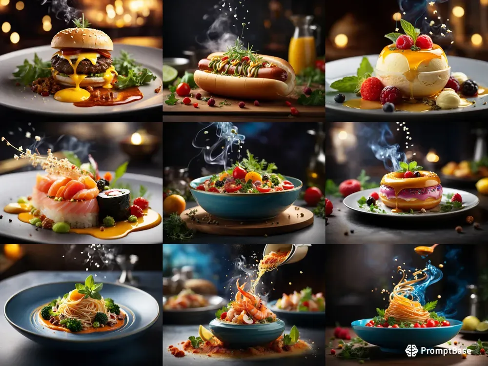 Stunning Food Pictures Leonardo Ai Prompt | PromptBase
