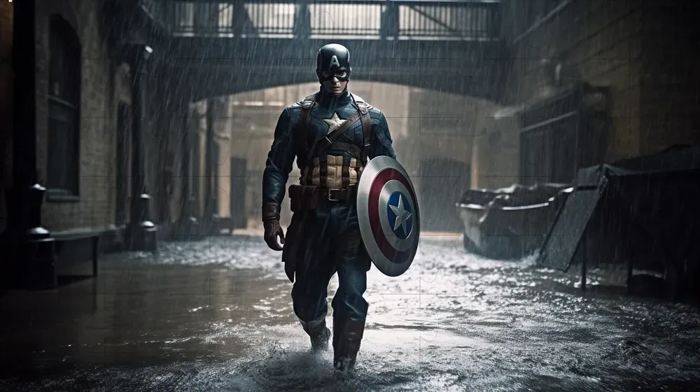 Superhero Scenes Midjourney Prompt | PromptBase