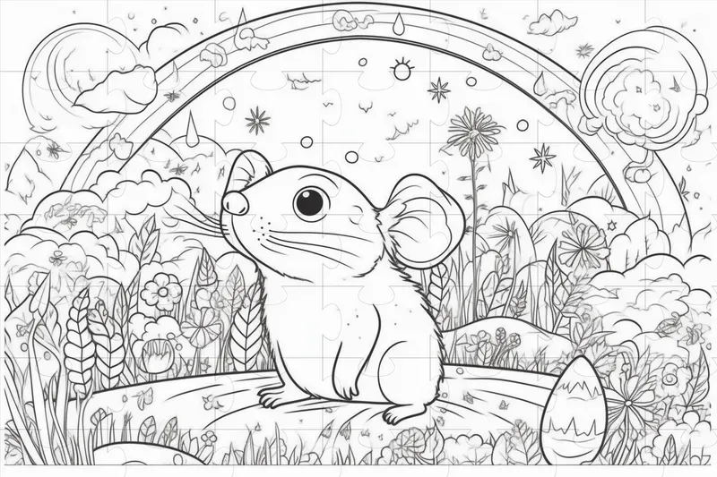 Coloring Pages Midjourney Prompt | PromptBase